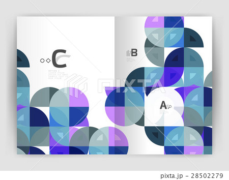 Abstract a4 brochure print templateのイラスト素材 [28502279] - PIXTA