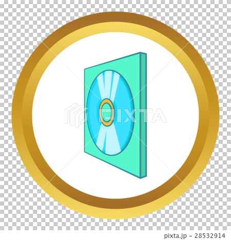 Game disk vector icon - Stock Illustration [28532914] - PIXTA