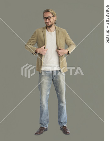 Studio Shoot Person Gesture Lifestyleの写真素材 [28538966] - PIXTA