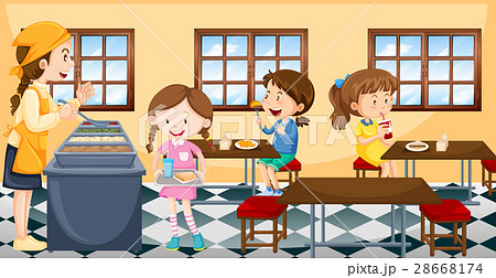 Lunch Helper Clipart