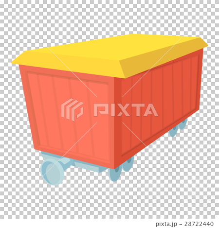 Boxcar icon, cartoon style - Stock Illustration [28722440] - PIXTA