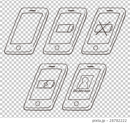 Smartphone smartphone deformed battery... - Stock Illustration ...