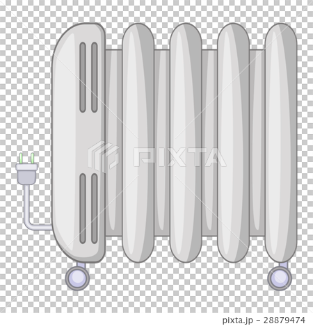 Electric heater icon, cartoon style - Stock Illustration [28879474] - PIXTA