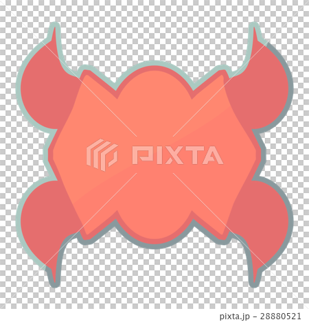 Empty tag icon, cartoon style - Stock Illustration [28880521] - PIXTA