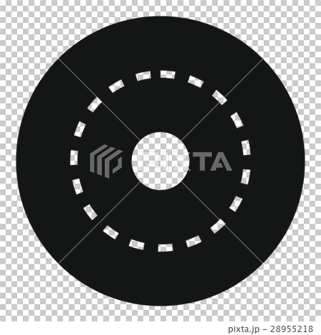 Circle road icon, simple styleのイラスト素材 [28955218] - PIXTA