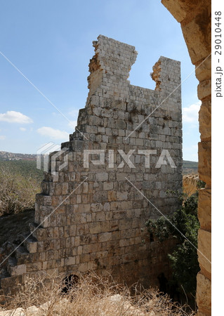 The ancient fortress of Yehiam, the castle of the の写真素材 [29010448] - PIXTA