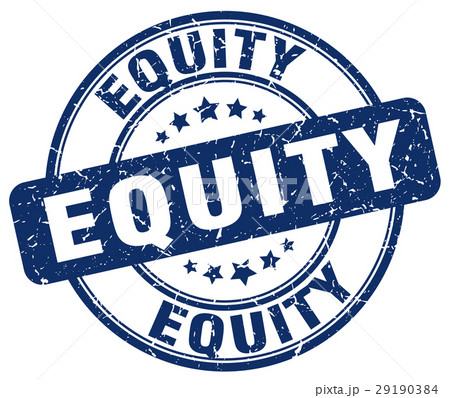 equity blue grunge stampのイラスト素材 [29190384] - PIXTA