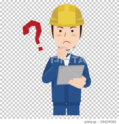 Field worker tablet - Stock Illustration [29429564] - PIXTA