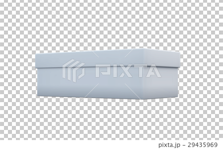 white box lower view - Stock Illustration [29435969] - PIXTA