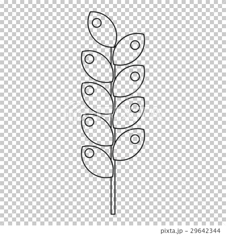 Tight spike icon, outline style - Stock Illustration [29642344] - PIXTA