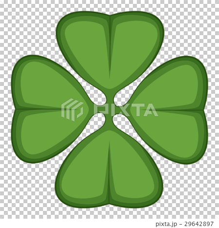 Cloverleaf icon, cartoon style - Stock Illustration [29642897] - PIXTA
