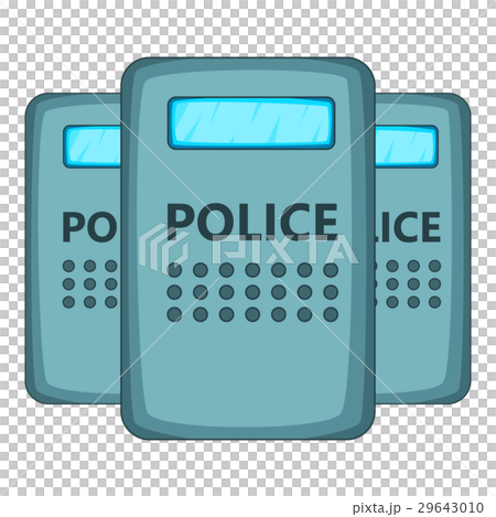 Riot shields icon, cartoon style-插圖素材 [29643010] - PIXTA圖庫