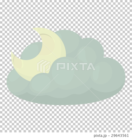 Night icon, cartoon style - Stock Illustration [29643561] - PIXTA