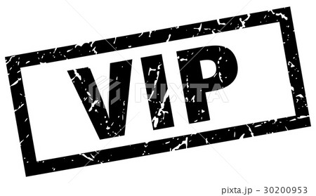 square grunge black vip stampのイラスト素材 [30200953] - PIXTA