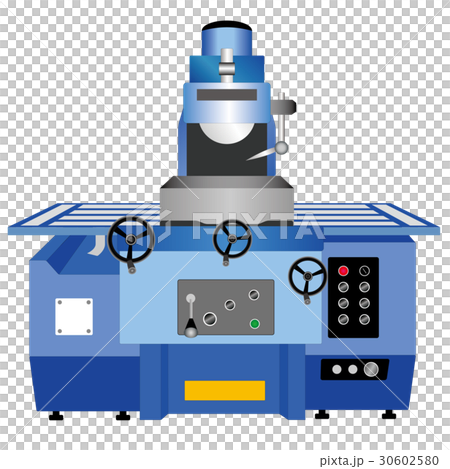 Machine tool - surface grinding machine - Stock Illustration [30602580 ...