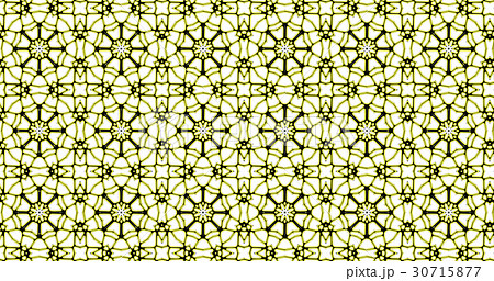 Abstract repeating ornate geometric luxury patternのイラスト素材 [30715877 ...