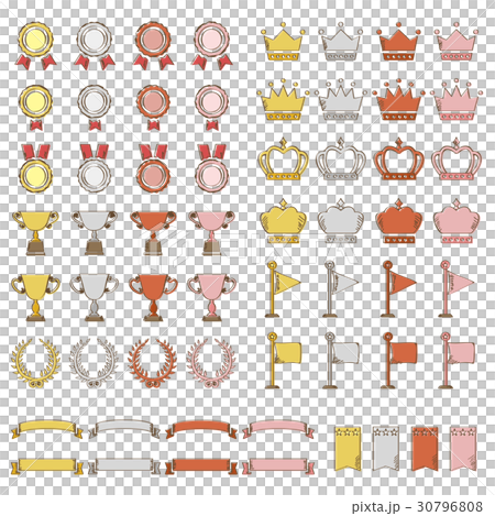 Ranking icon set - Stock Illustration [30796808] - PIXTA