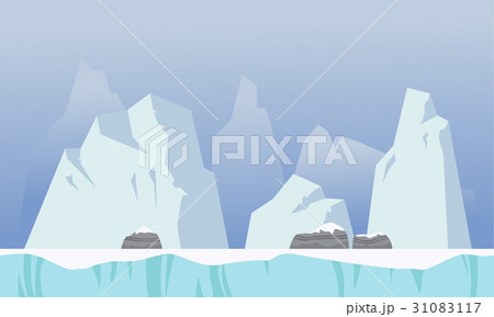 Ice background game style collectionのイラスト素材 [31083117] - PIXTA