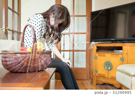 セレブ女性の妊娠初期の写真素材 [31200995] - PIXTA