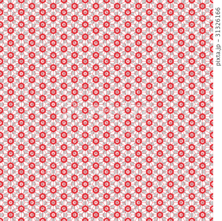 Sakura (background material) _ red - Stock Illustration [31326166] - PIXTA