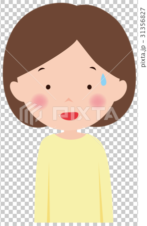 People facial expression surprised impatient woman - Stock Illustration ...