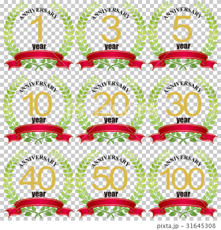 Anniversary of the founding - Stock Illustration [31645308] - PIXTA