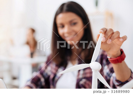 Admirable talented engineer studying new ways ofの写真素材 [31689980] - PIXTA