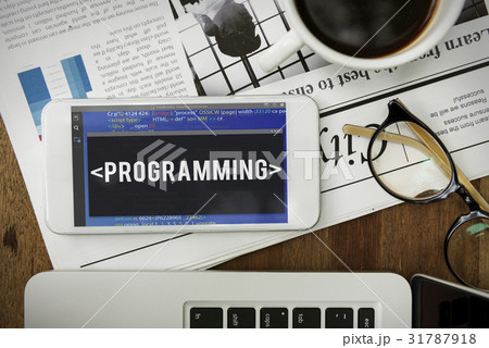 Programming Coding Software Application Program...の写真素材 [31787918] - PIXTA