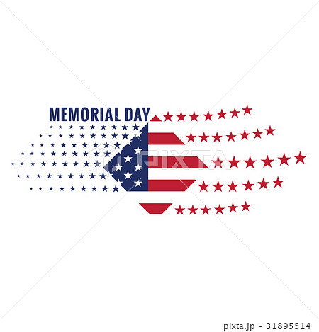 Memorial day emblemのイラスト素材 [31895514] - PIXTA