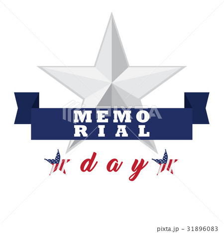 Memorial day emblemのイラスト素材 [31896083] - PIXTA