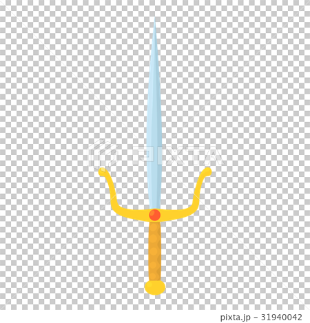 Old dirk icon, cartoon style-插圖素材 [31940042] - PIXTA圖庫