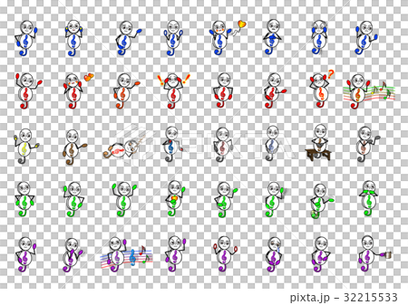 Tone sign character (2) - Stock Illustration [32215533] - PIXTA