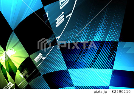Racing high speed track background car themeのイラスト素材 [32596216] - PIXTA