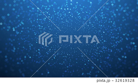 blue bokeh blur background dust motion graphicのイラスト素材 [32619328] - PIXTA