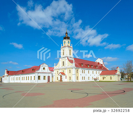 Belarus, Orsha - April 11, 2017: Old Town Hall inの写真素材 [32692258] - PIXTA