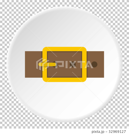 Gold square buckle icon circle-插圖素材 [32969127] - PIXTA圖庫