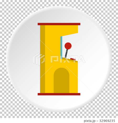 Slot machine icon circle - Stock Illustration [32969235] - PIXTA