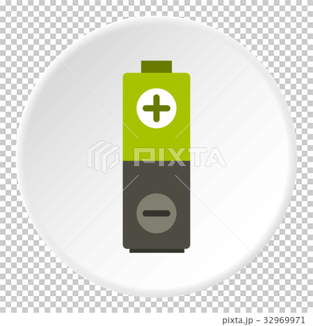 Battery icon circle - Stock Illustration [32969971] - PIXTA
