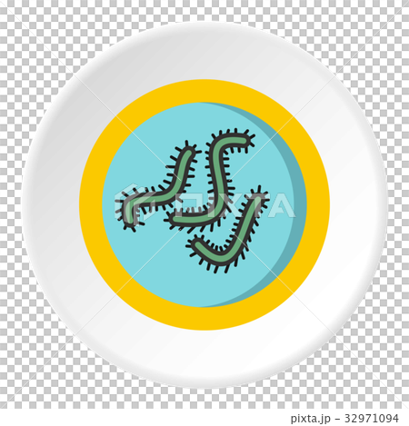 Lot of bacteria icon circle - Stock Illustration [32971094] - PIXTA