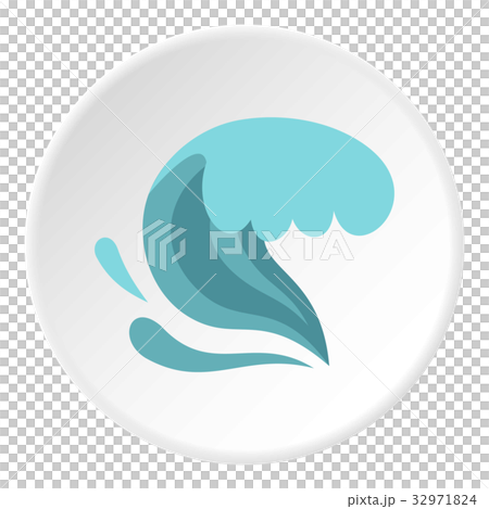 Ocean icon circle - Stock Illustration [32971824] - PIXTA