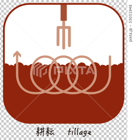 Farming work icon 03-Cultivation. vector. tillage - Stock Illustration ...