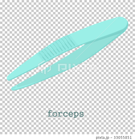 Surgical forceps icon, cartoon style - Stock Illustration [33055851 ...