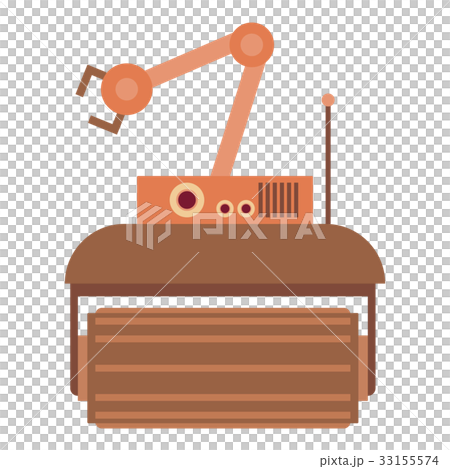 Robot crane icon, cartoon style - Stock Illustration [33155574] - PIXTA