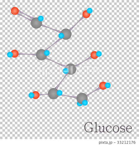 Glucose 3D molecule chemical science - Stock Illustration [33212176 ...