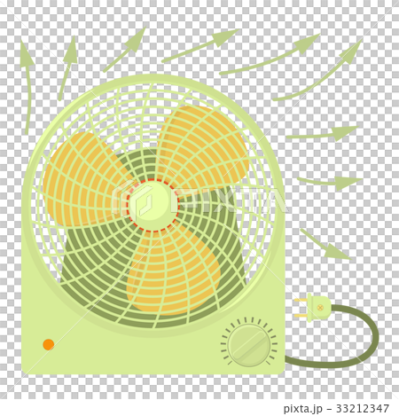 Fan heater icon, cartoon style - Stock Illustration [33212347] - PIXTA