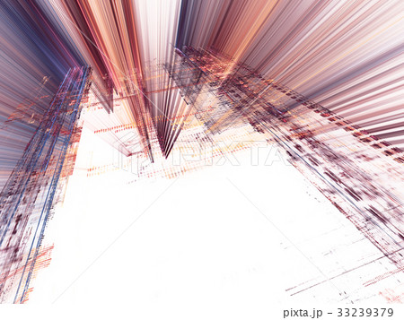 Computer graphics abstract backgroundのイラスト素材 [33239379] - PIXTA