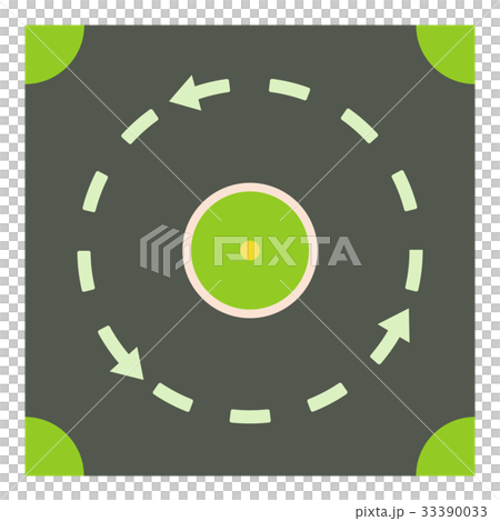 Circular road icon, cartoon styleのイラスト素材 [33390033] - PIXTA