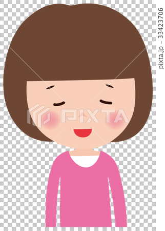 Person Facial Expression Relief Girl Child - Stock Illustration ...