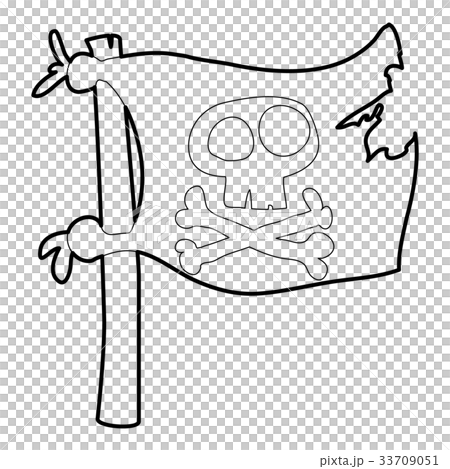 Jolly Roger icon outline - Stock Illustration [33709051] - PIXTA
