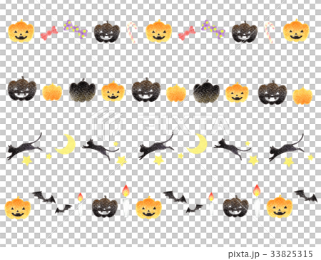 Halloween decorative line - Stock Illustration [33825315] - PIXTA
